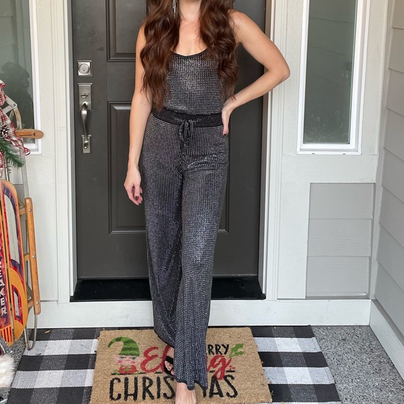 Vici | Other | Vici Disco Doll Black Rhinestone Set Nye Look | Poshmark